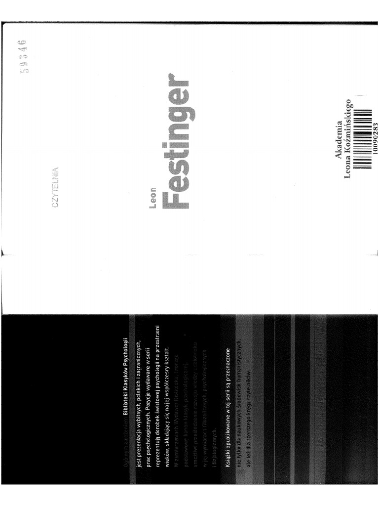 Festinger | PDF