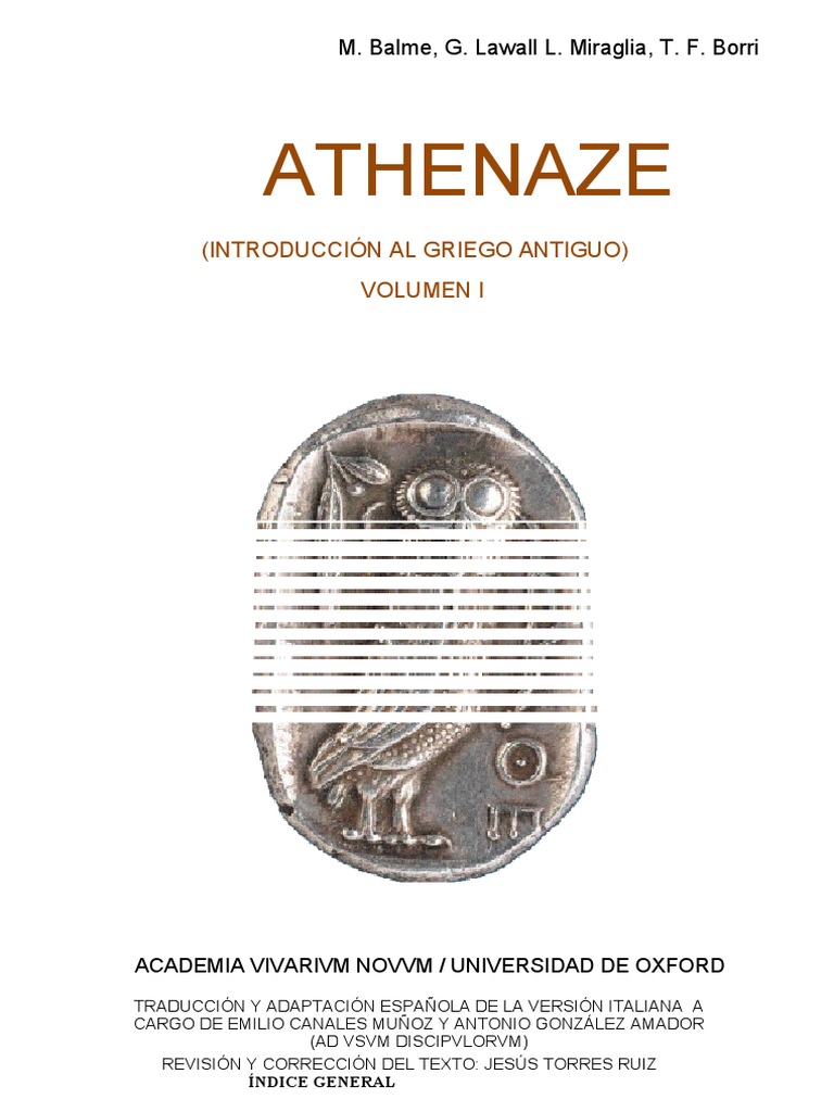 Introduccion Griego - Compressed | PDF | Antigua Grecia | Género gramatical Introduccion Griego - Compressed | PDF | Antigua Grecia | Género gramatical