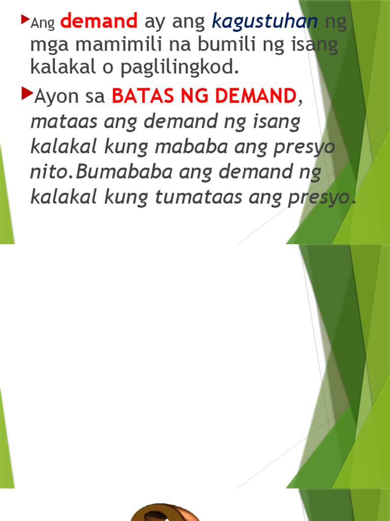 Aralin 10 Supply at Ang Bahay Kalakal | PDF