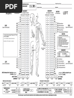 ASIA Spinal Cord Score Sheet - 240521 - 110525 | PDF | Anatomical Terms ...