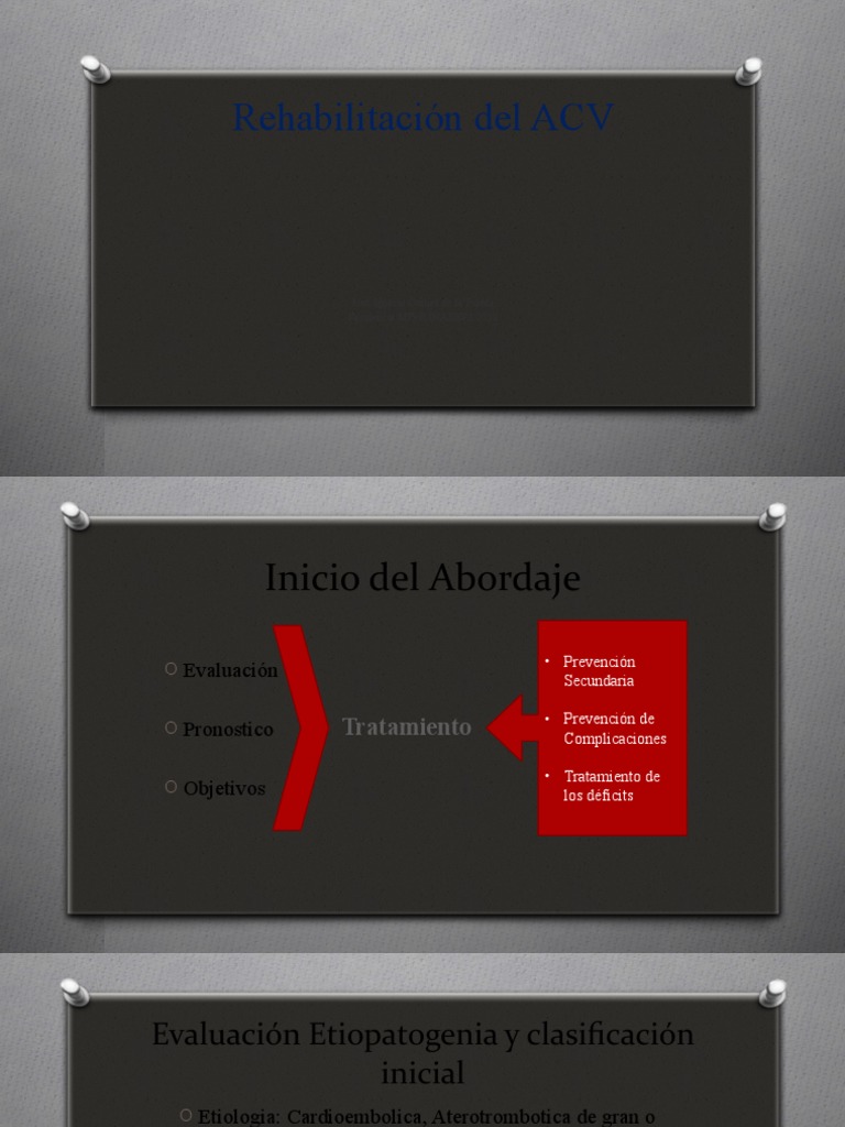 Rehabilitacion Acv | PDF