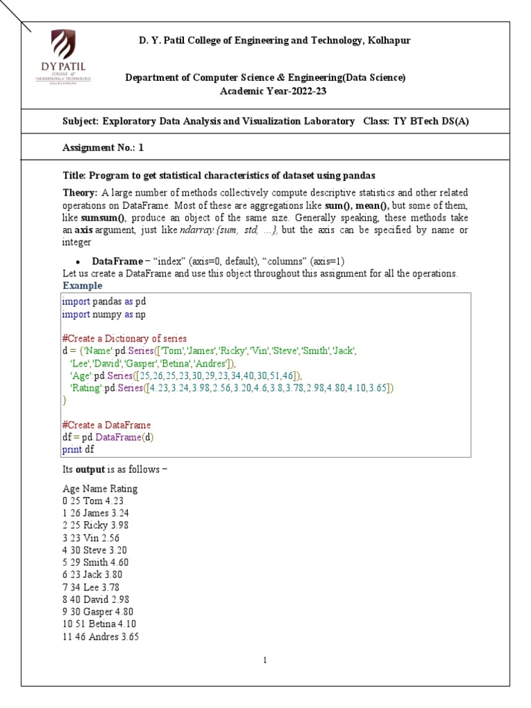 EDA Lab Manual | PDF | Backup | Regression Analysis