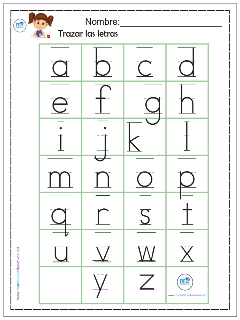Trazar Las Letras Page 0005 | PDF