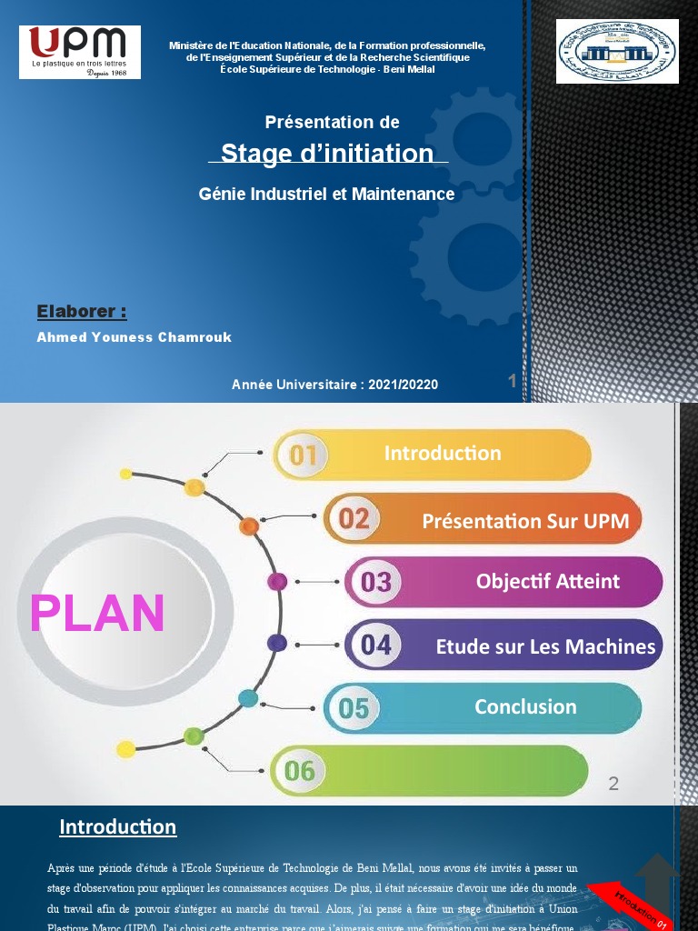 Presentation Stage D'initiation | PDF