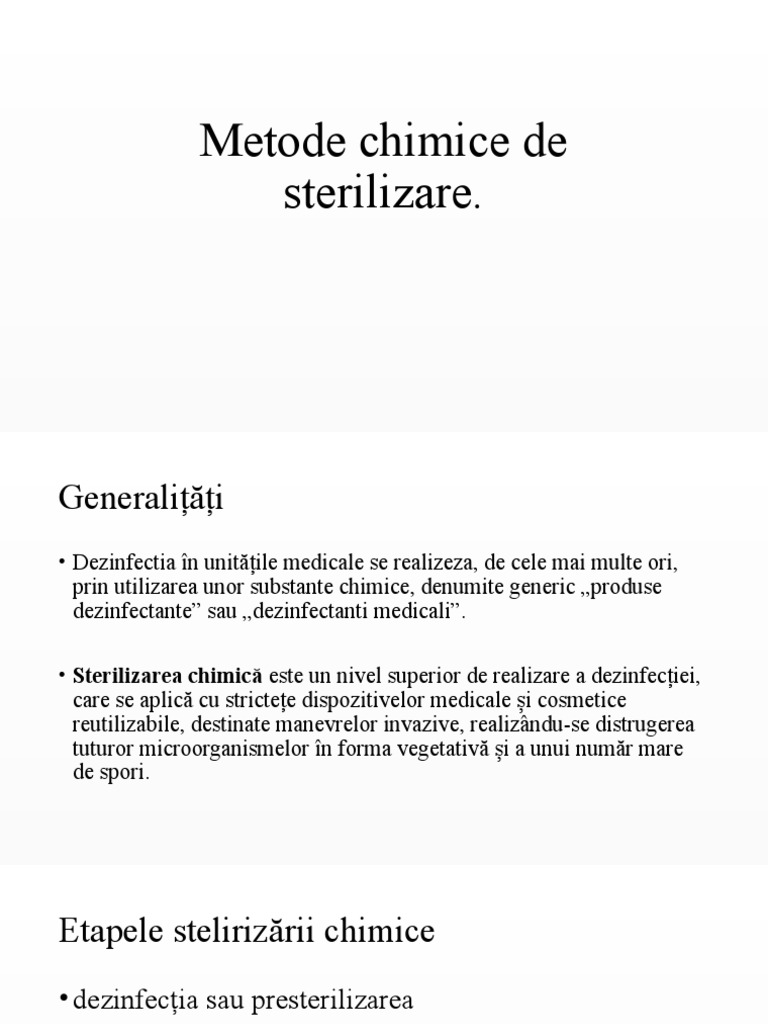Metode Chimice | PDF