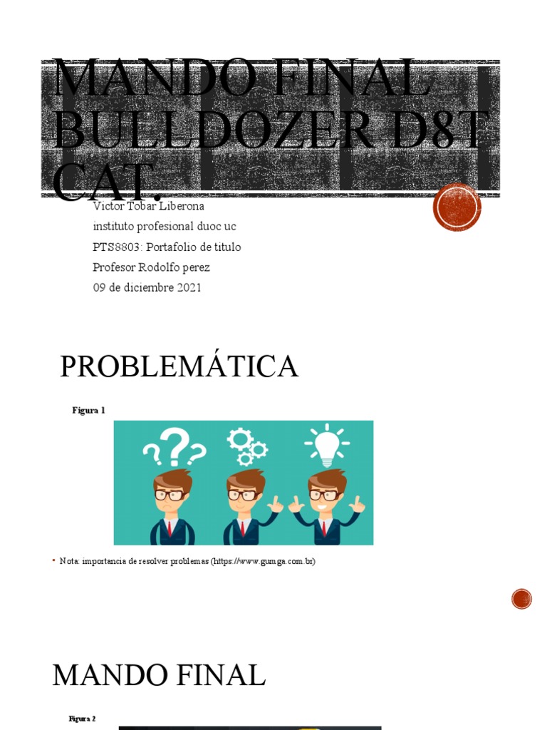 Mando Final Bulldozer D8T CAT | PDF