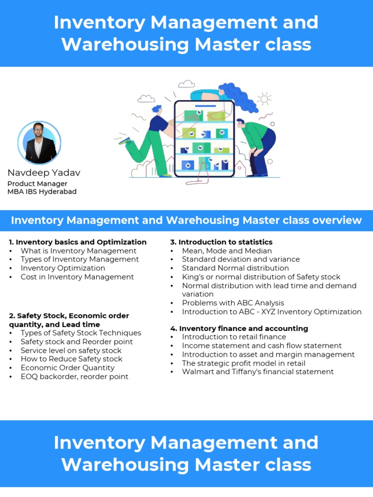 1.basics of Inventory Management PDF | PDF | Inventory | Warehouse