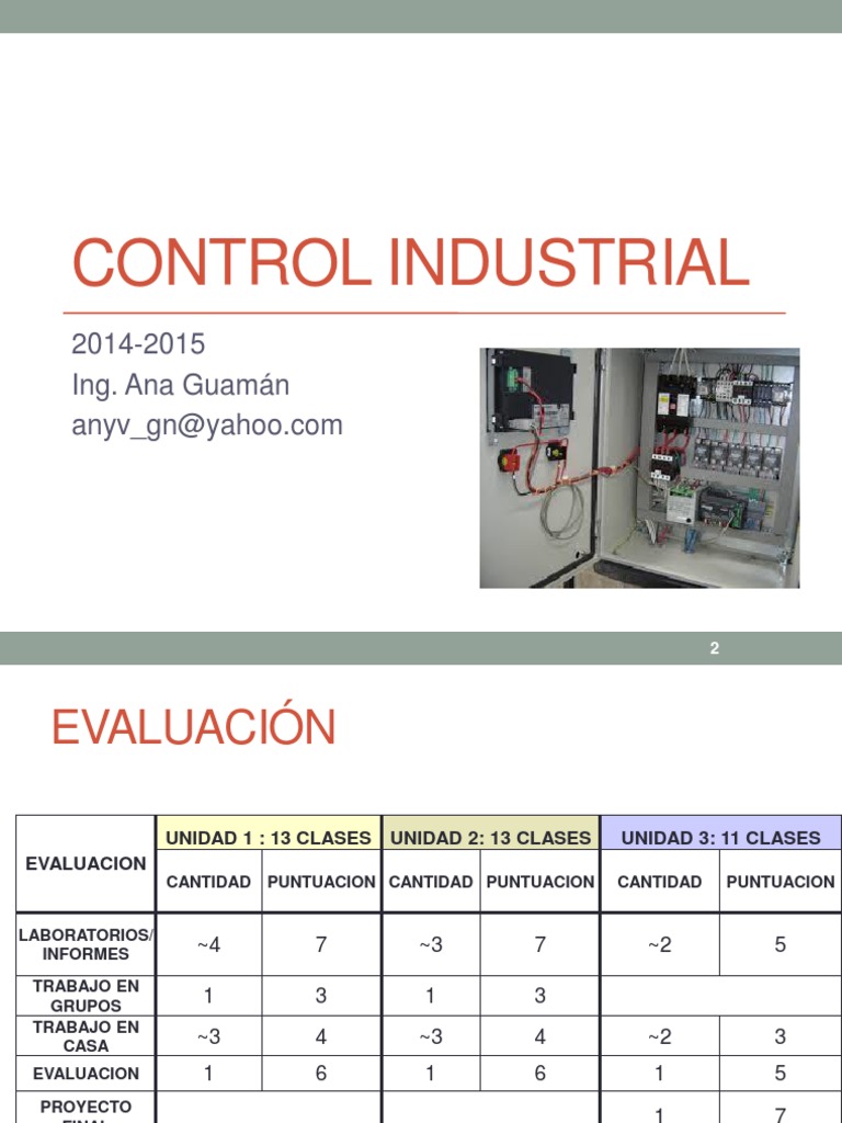 Curso de Control Industrial | PDF | Relé | Electricidad