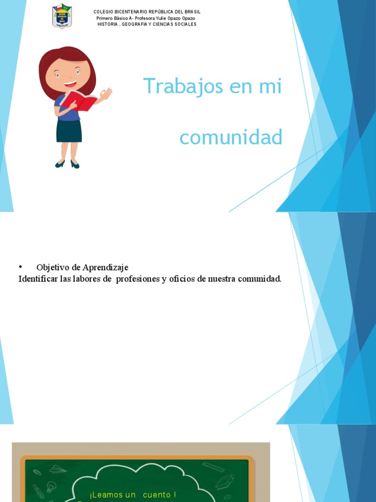 Trabajos en Mi Comunidad | PDF