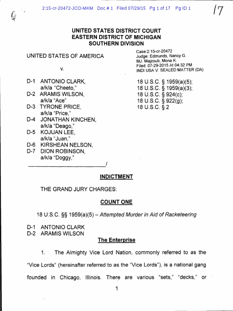 Vice Lords PDF Ind | PDF