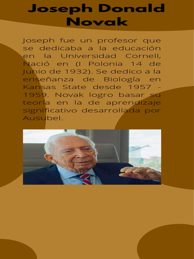 Resumen Joseph Donald Novak | PDF