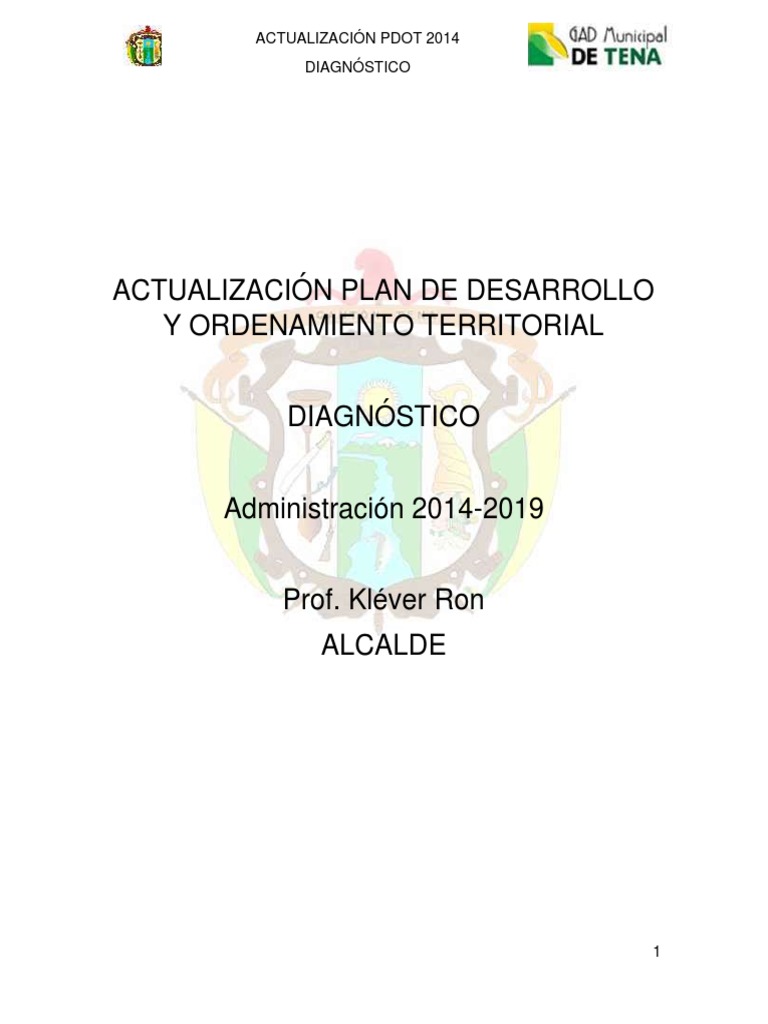 Pdot Canton Tena 2014 2019 | PDF