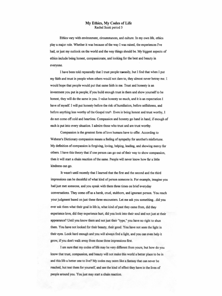 The Journals of Rachel Joy Scott A Journ | PDF