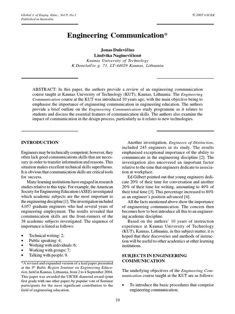 Dulevicius - Engineering Communication | PDF | Computer Aided Design | Design