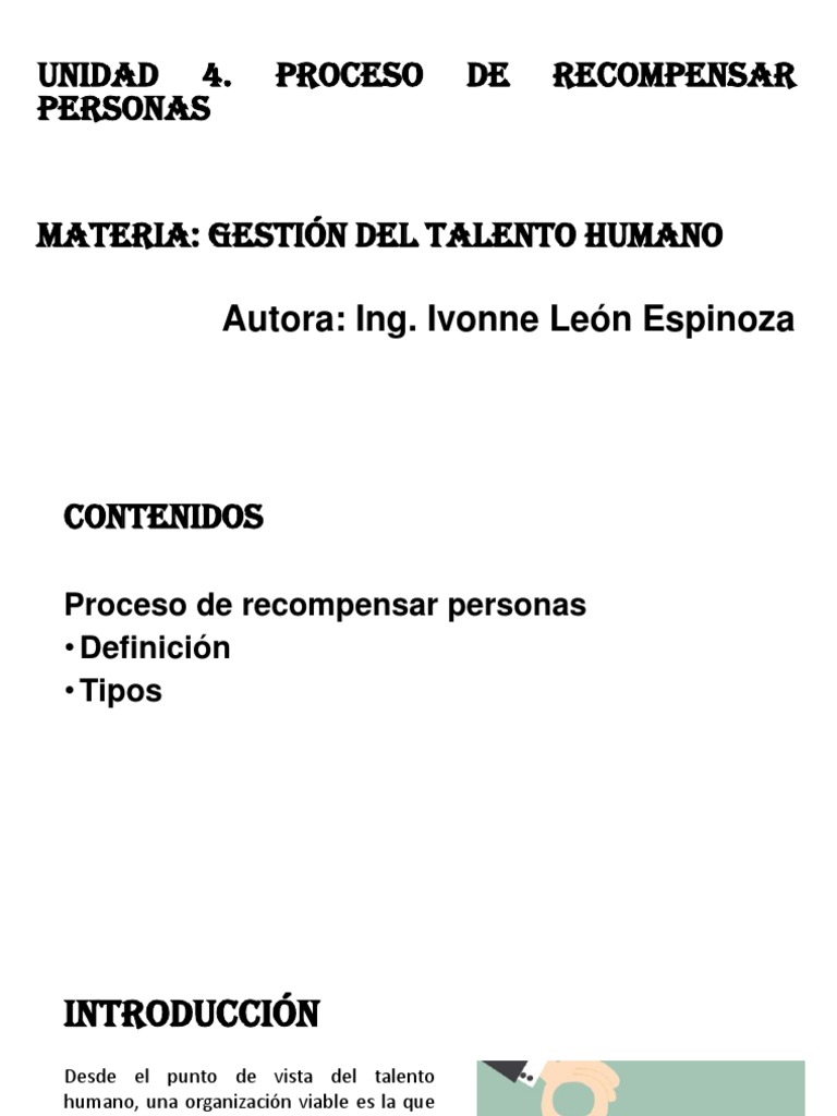 Proceso de Recompensar Personas | PDF