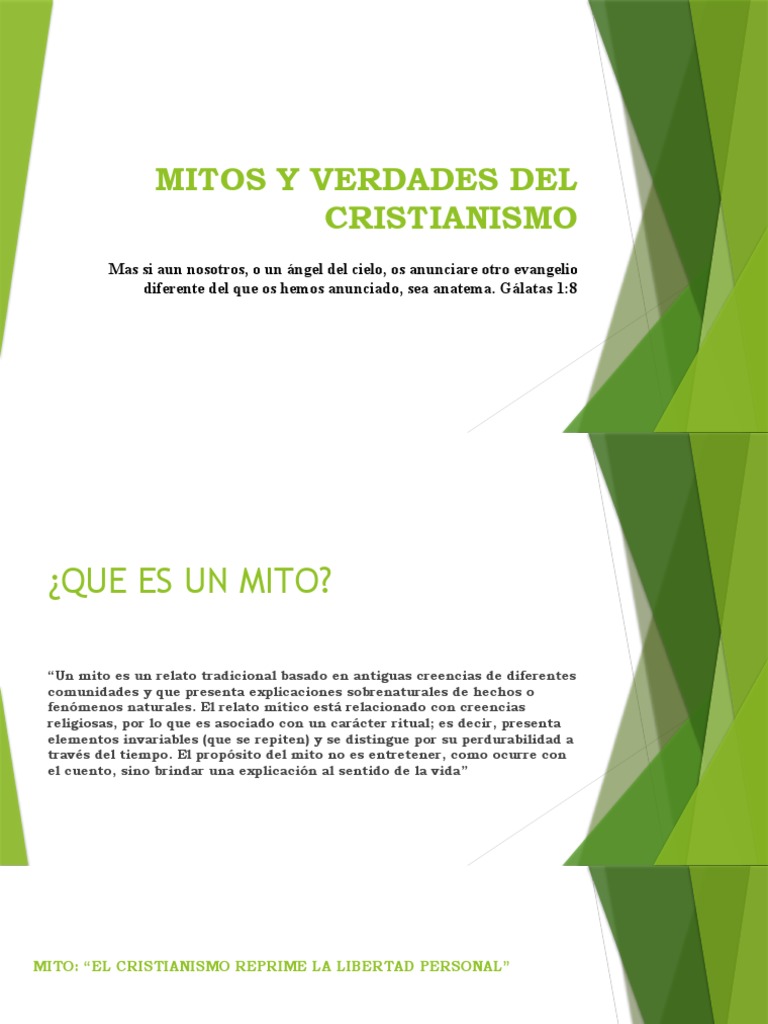 Mitos Y Verdades Del Cristianismo Pdf