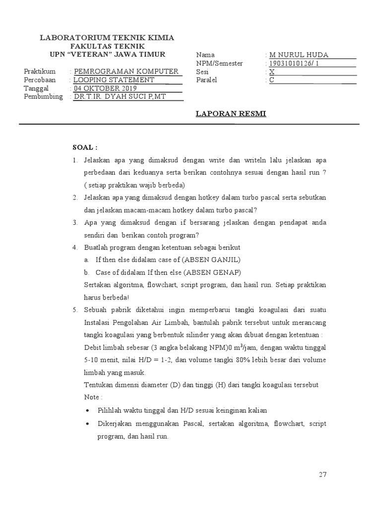 Lapres Modul 4 | PDF