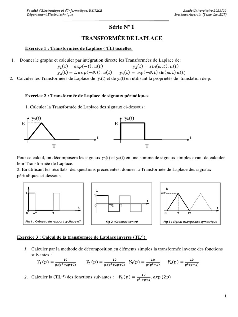 Série TD 2021-SA | PDF | Méthodes et références pédagogiques