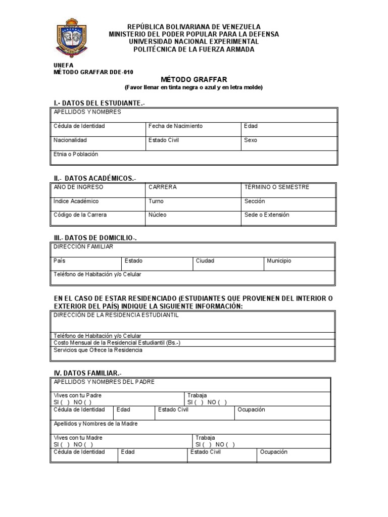 Metodo Graffar | PDF