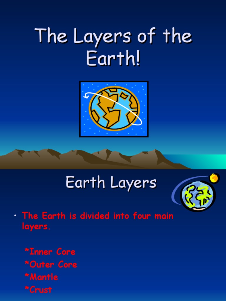 Earth Layers Explained for Kids | PDF | Planetary Core | Earth