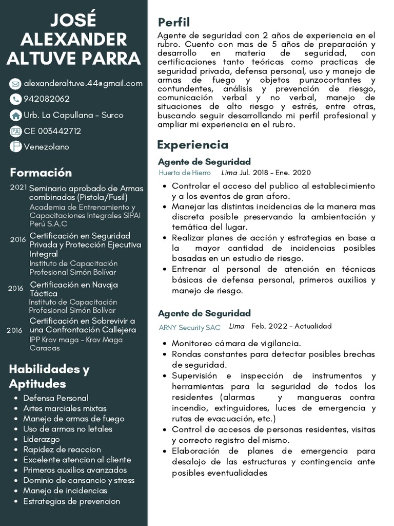 CV Alexander Altuve | PDF