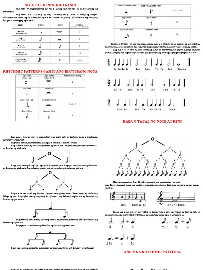 Music Notes | PDF