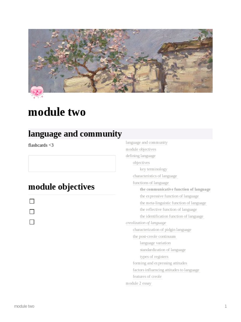 Module Two | PDF