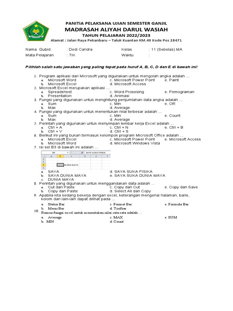 Tik 2 Ma | PDF | Metode & Bahan Ajar