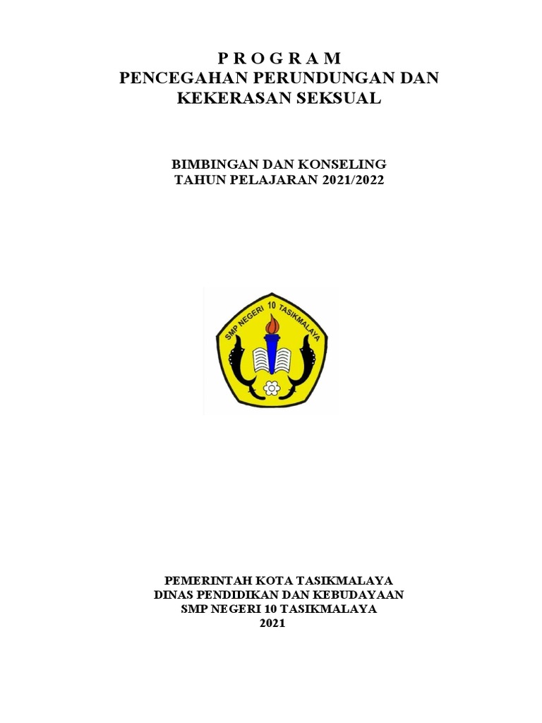 Program Pencegahan Perundungan Dan Kekerasan Seksual-Dikonversi | PDF