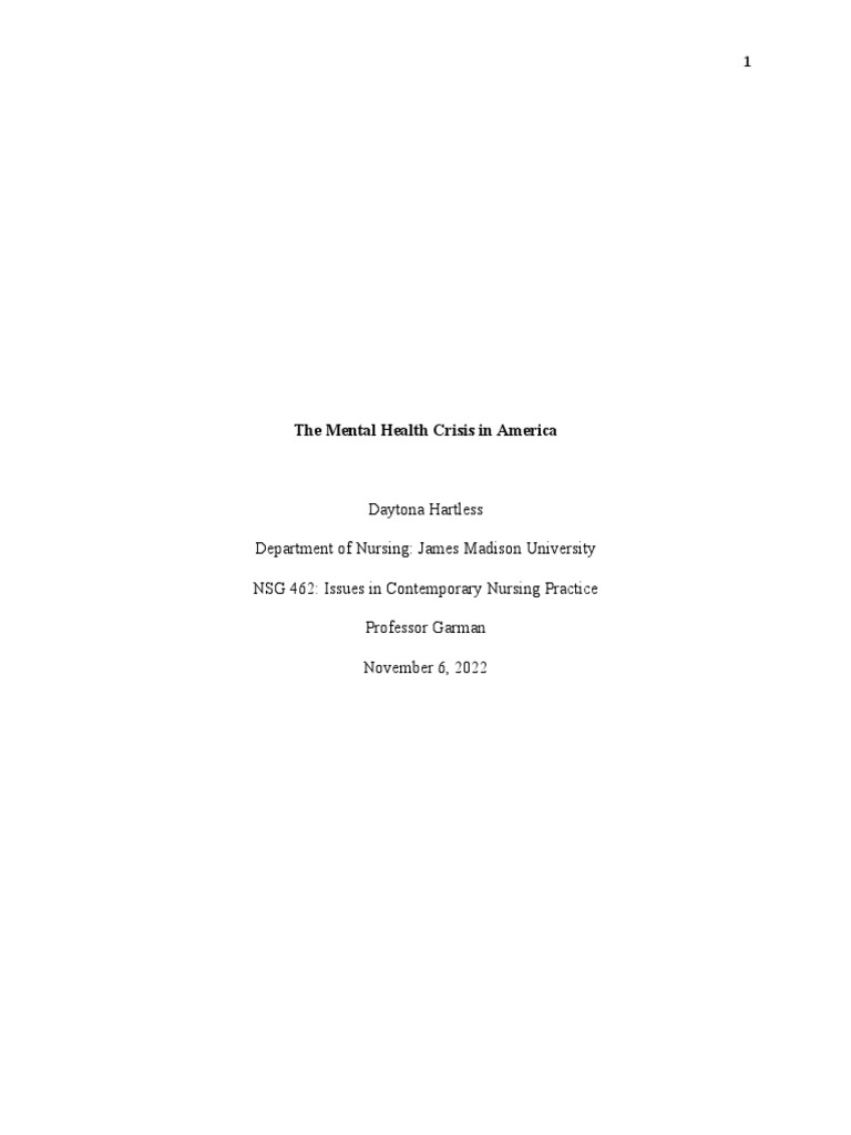 Contemporary Issue Paper | PDF