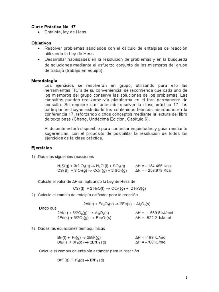 Clase Práctica 17 | PDF