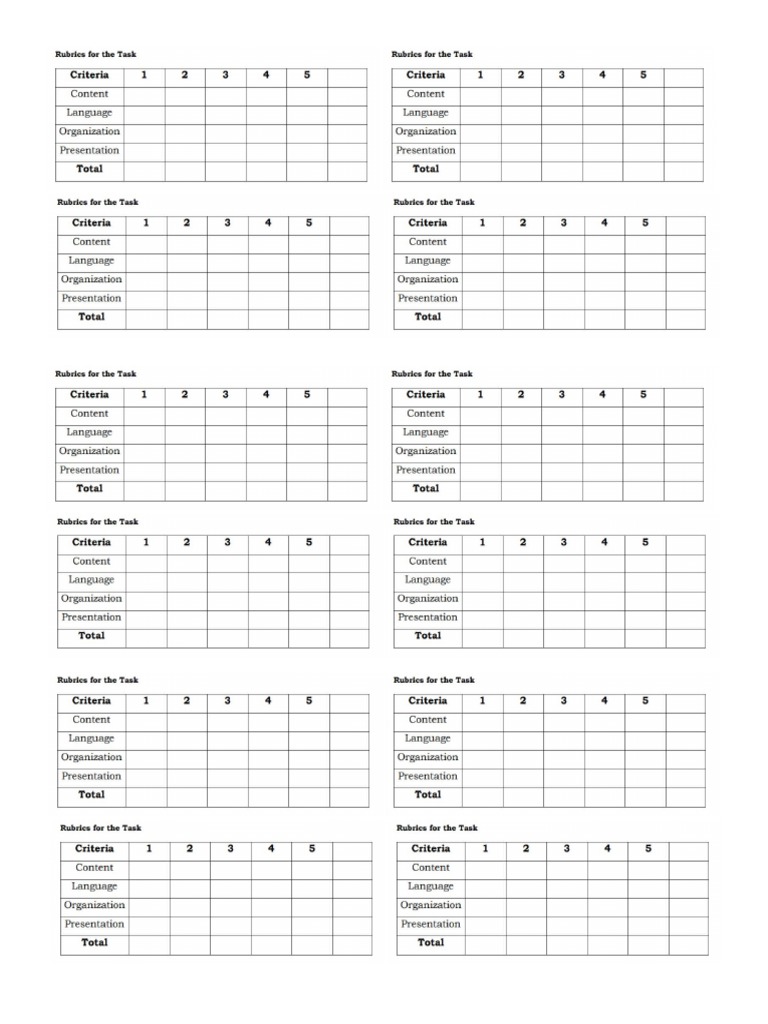 Rubric Ict Pt 1 Pdf