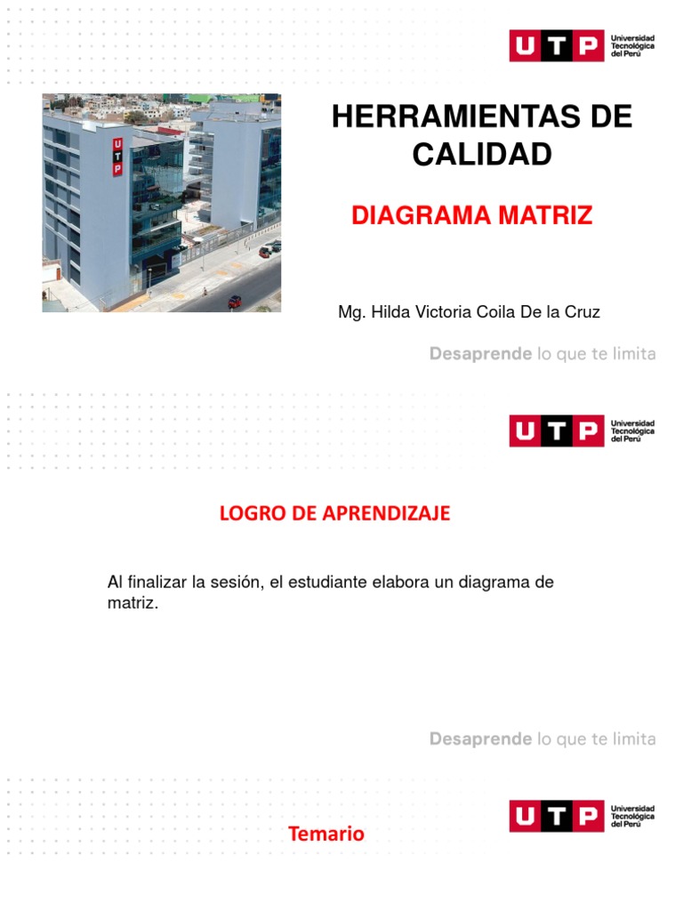 S13.s1 DIAGRAMA DE MATRIZ | PDF | Matriz (Matemáticas) | Aprendizaje