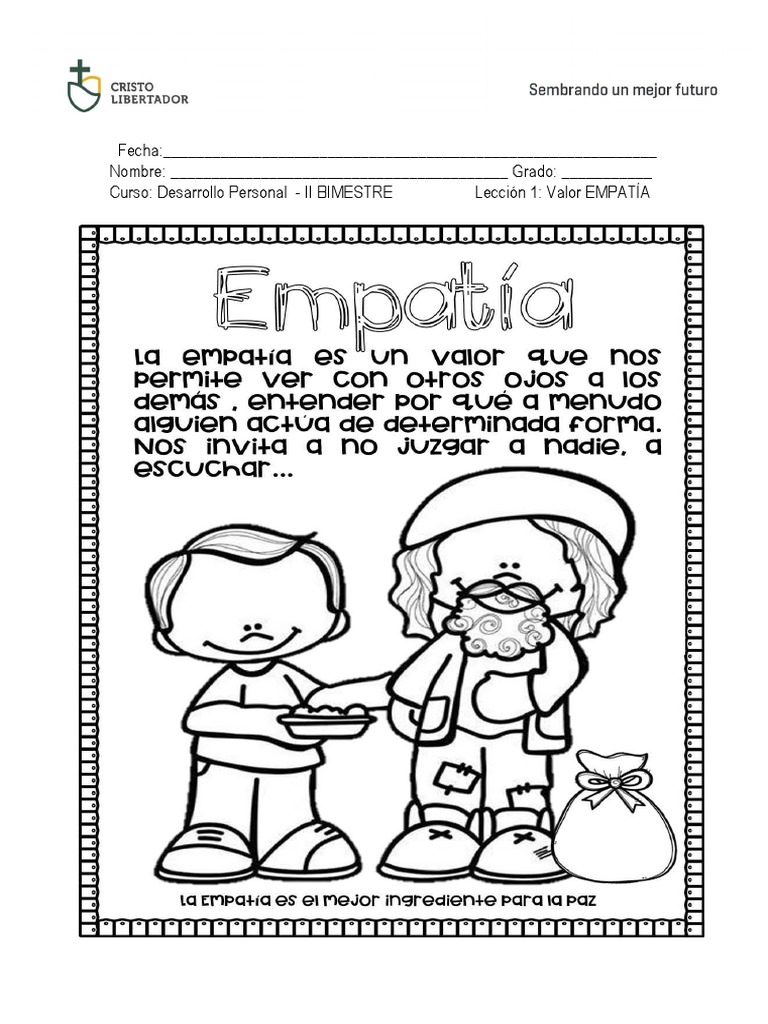 Acciones de Empatía para Niños | PDF