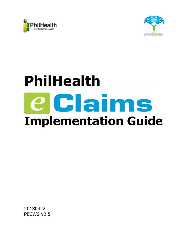 PhilHealth - Electronic - Claims - Implementation - Guide For PECWS 2.5 ...