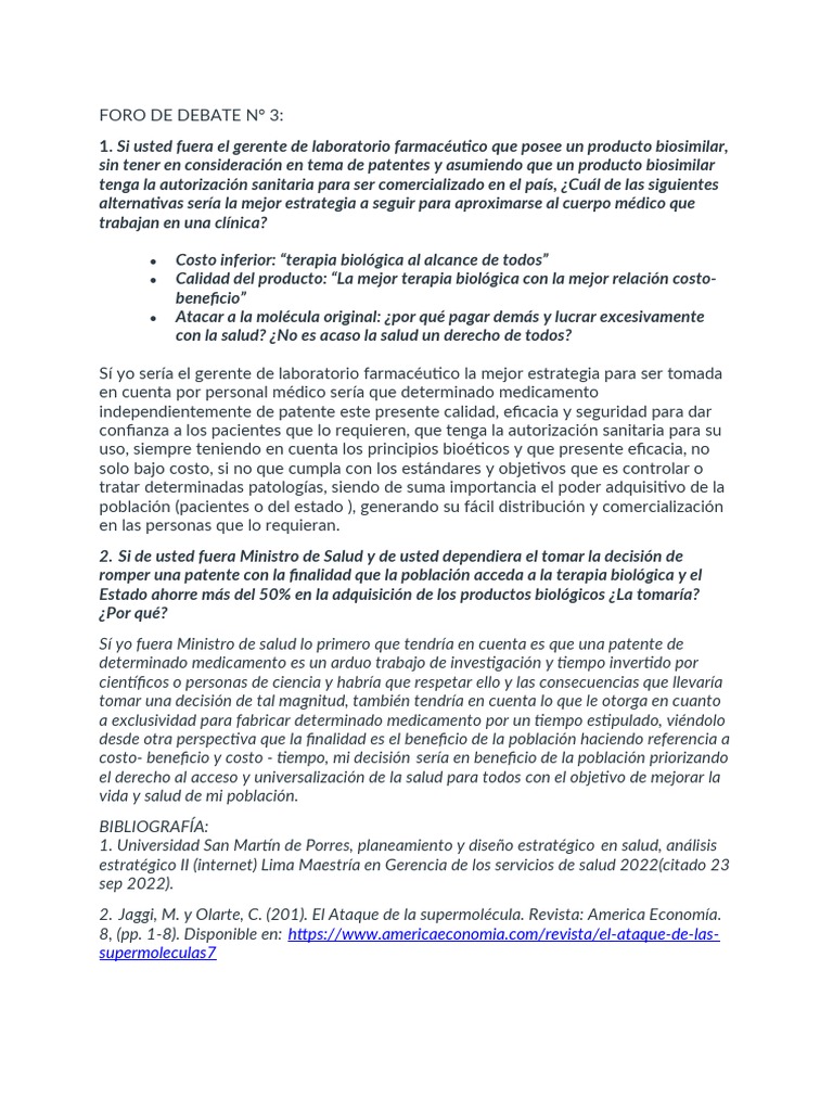 Foro 3 | PDF | Relaciones personales, crianza y desarrollo personal