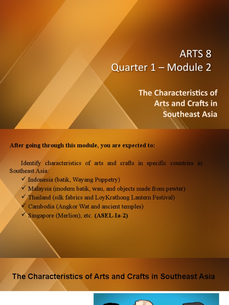 ARTS 8 Module 2 | PDF | Silk