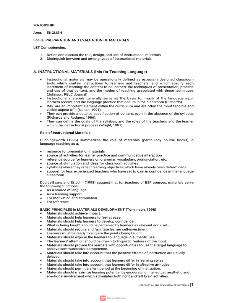 14 IMS in Teaching Language1 1 | PDF