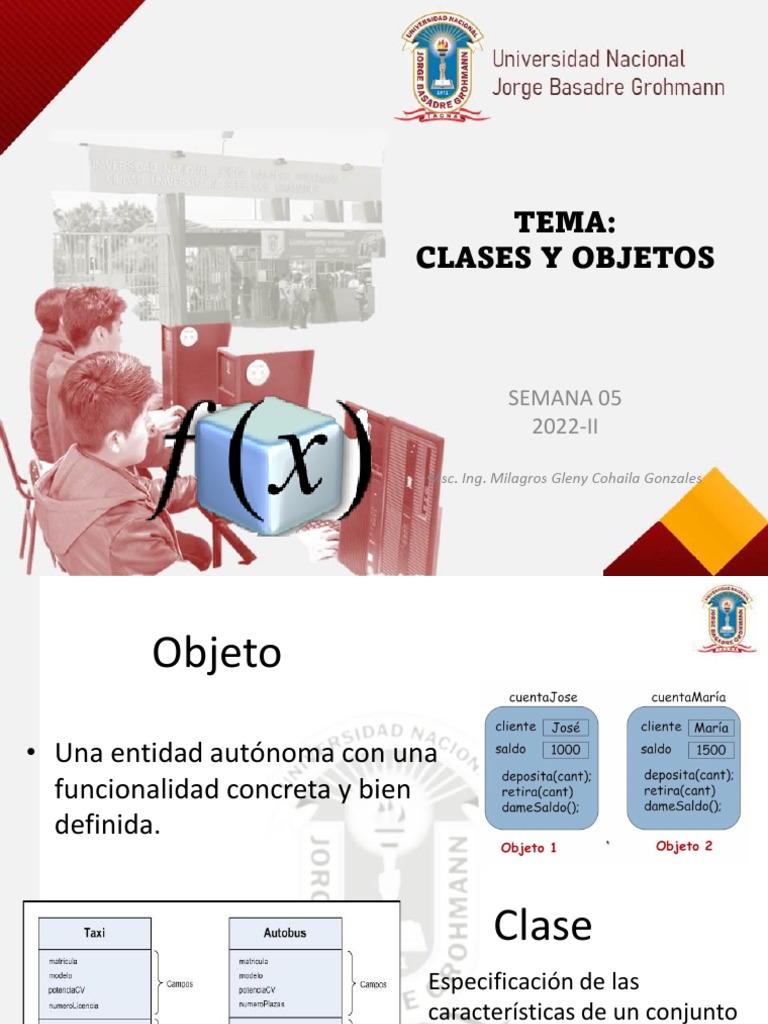 Clase y Objetos-Semana 05 | PDF