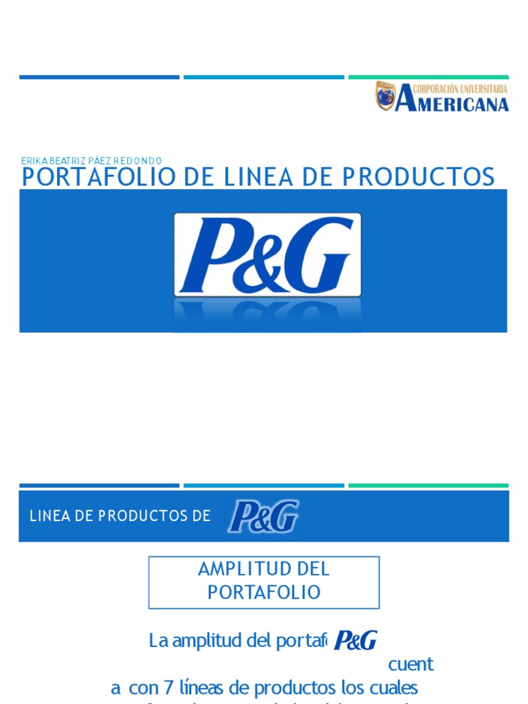 Linea de Productos | PDF