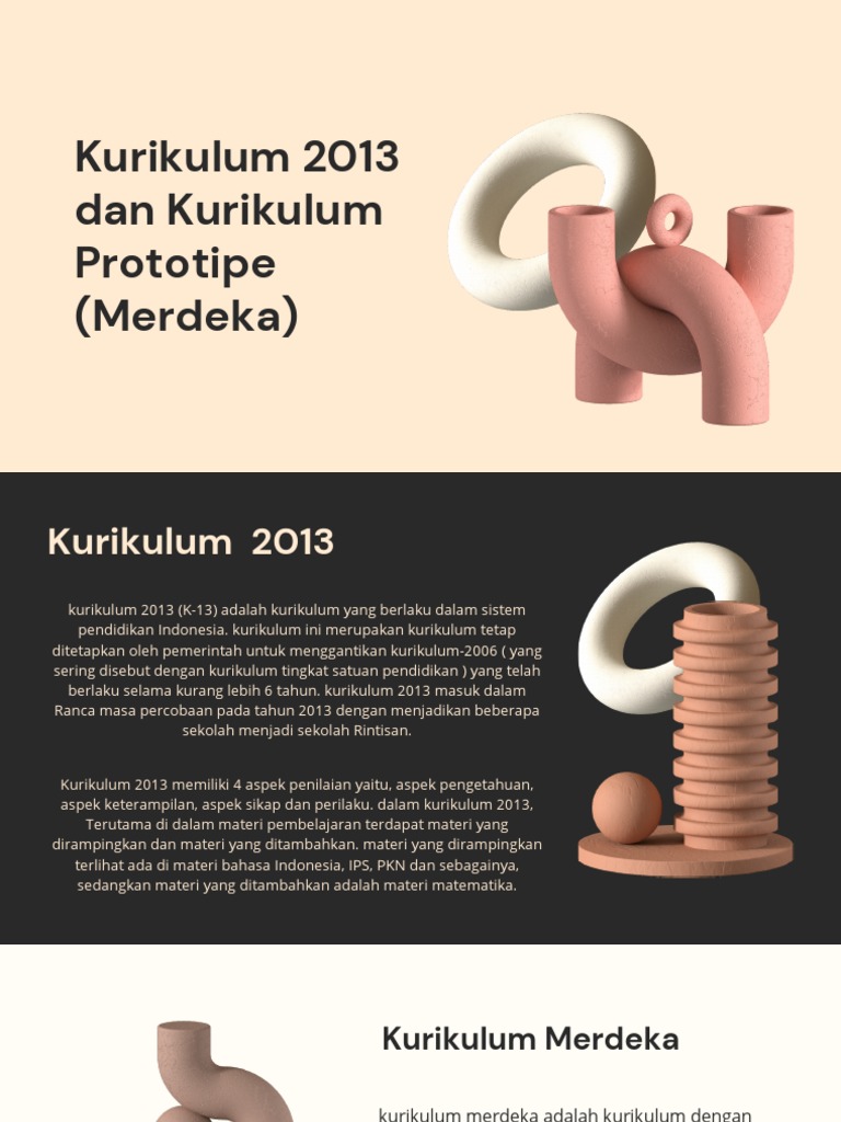 Perbedaan Kurikulum 2013 Dengan Kurikulum Merdeka PDF | PDF | Karier & Perkembangan