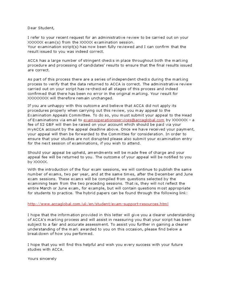 Strategic Professional Administrative Feedback Sample | PDF | Test ...