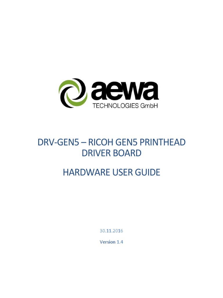 DRV-GEN5 Hardware User Guide | PDF | Electrical Connector | Electricity