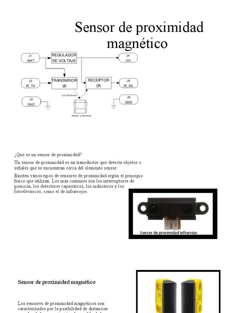 Sensor de Proximidad Magnético | PDF