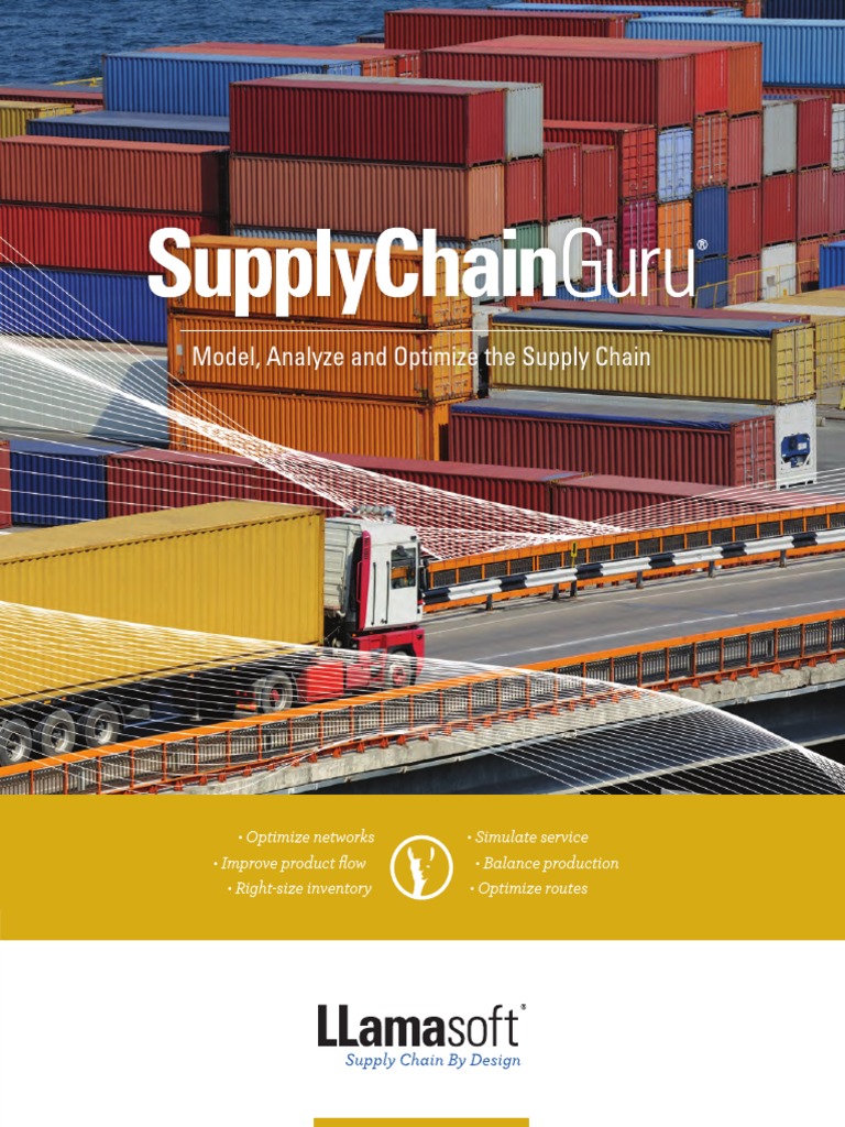 1 BR LLamasoft Supply Chain Guru US | Download Free PDF | Supply Chain ...