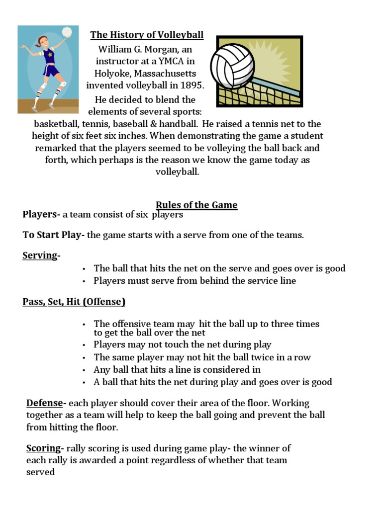 The Origins and Fundamentals of Volleyball: How a YMCA Instructor ...