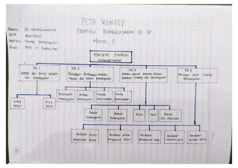 Peta Konsep Modul 1 | PDF