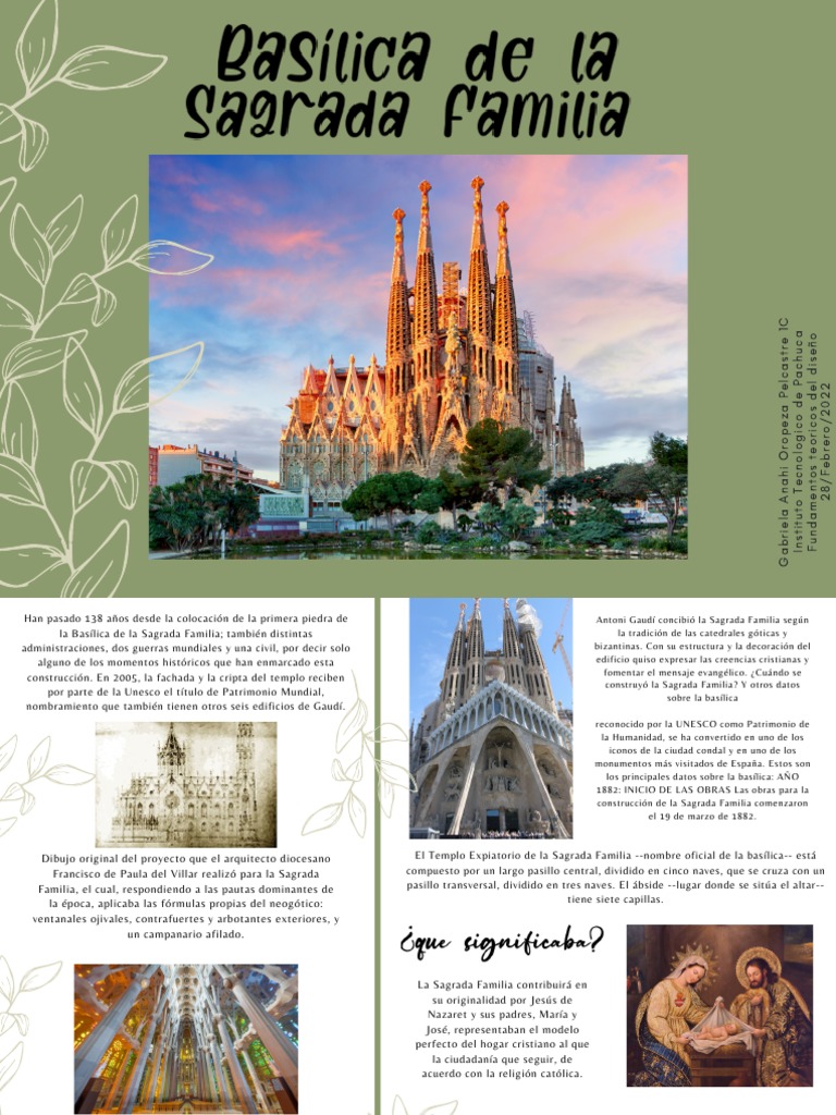 Basilica de La Sagrada Familia | PDF