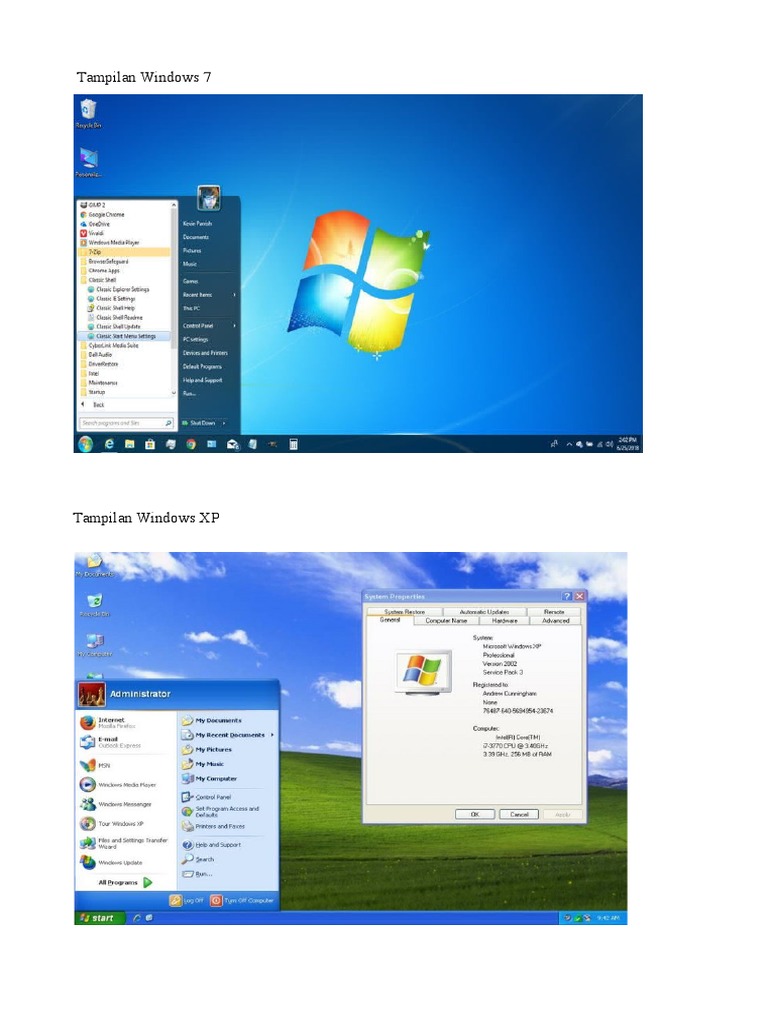 Tampilan Windows 7 | PDF | Karier & Perkembangan