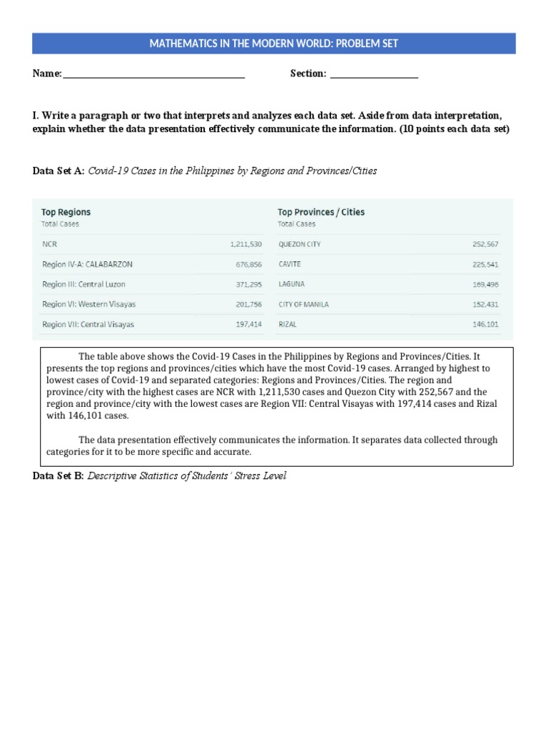 CS Assessment Data Analysis | PDF | Mode (Statistics) | Median